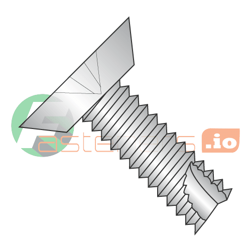 4-40 x 5/16" Type 23 Thread Cutting Screws / Phillips / Flat Undercut ...