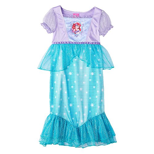 Disney Little Mermaid Ariel Little Girls Fantasy Nightgown (3t ...