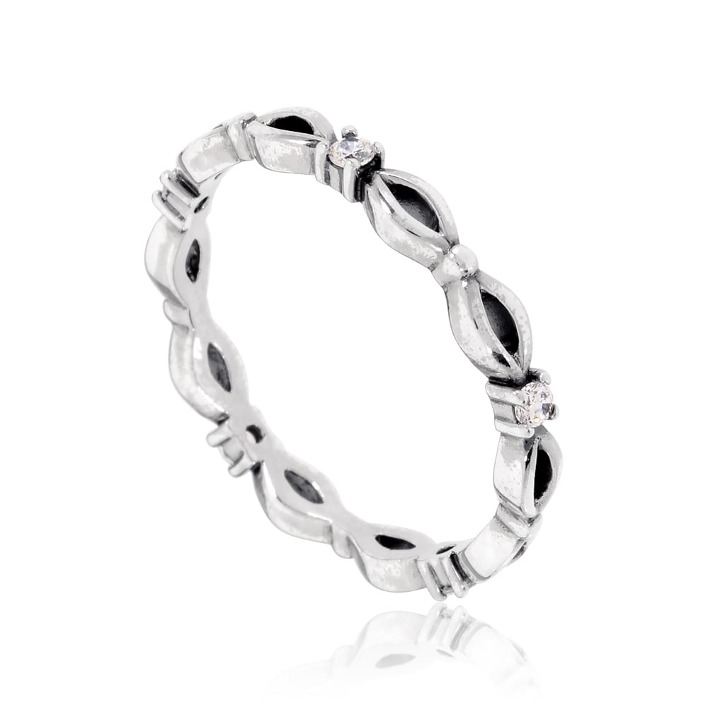 PANDORA - Eternal Marquise Ring Size 52 - 197680CZ-52 - Walmart.com ...