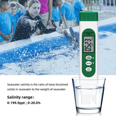 Digital Water Quality Water Quantity Monitor EC/TDS//S.G/Temperature ...