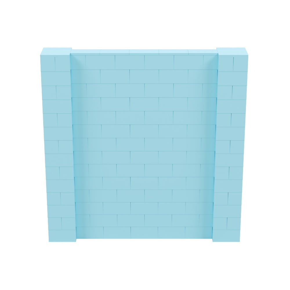 EverBlock 7’ x 7’ Wall Kit | Modular Building Blocks | Wall System for ...