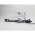 Lionel CSX Husky Stack #620365 with Graffiti O Gauge - Walmart.com