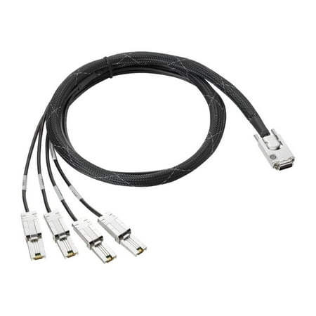 HPE - SAS external cable - 26 pin 4x Shielded Mini MultiLane SAS (SFF-8088) to 4 x InfiniBand ...