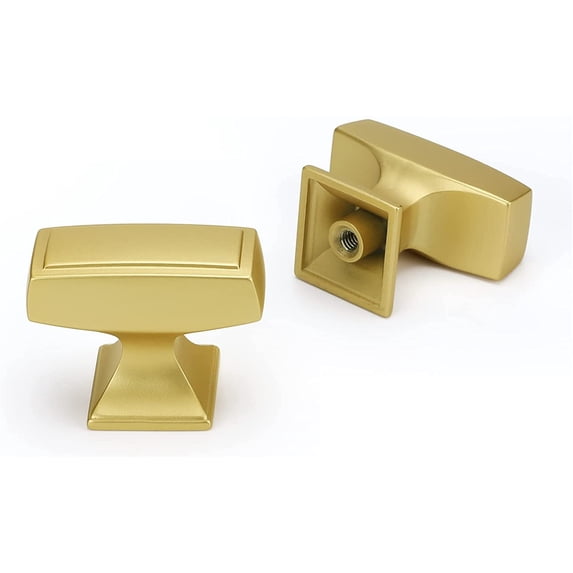 Zoizocp 10Pack Gold Drawer Knobs Brushed Gold Cabinet Knobs,Brushed ...
