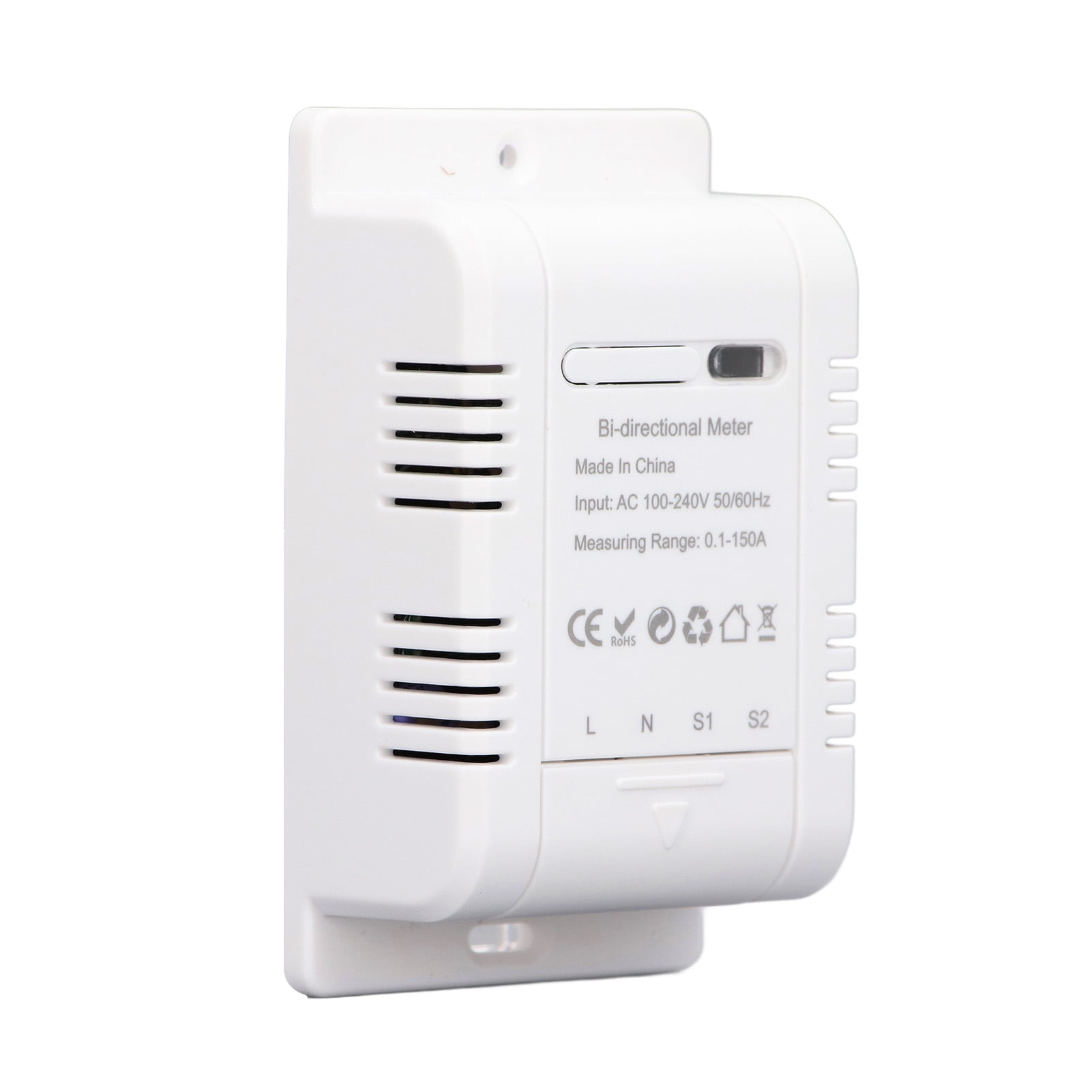 Electricity Consumption Monitor, Easy Wiring Multi Detection Smart ...