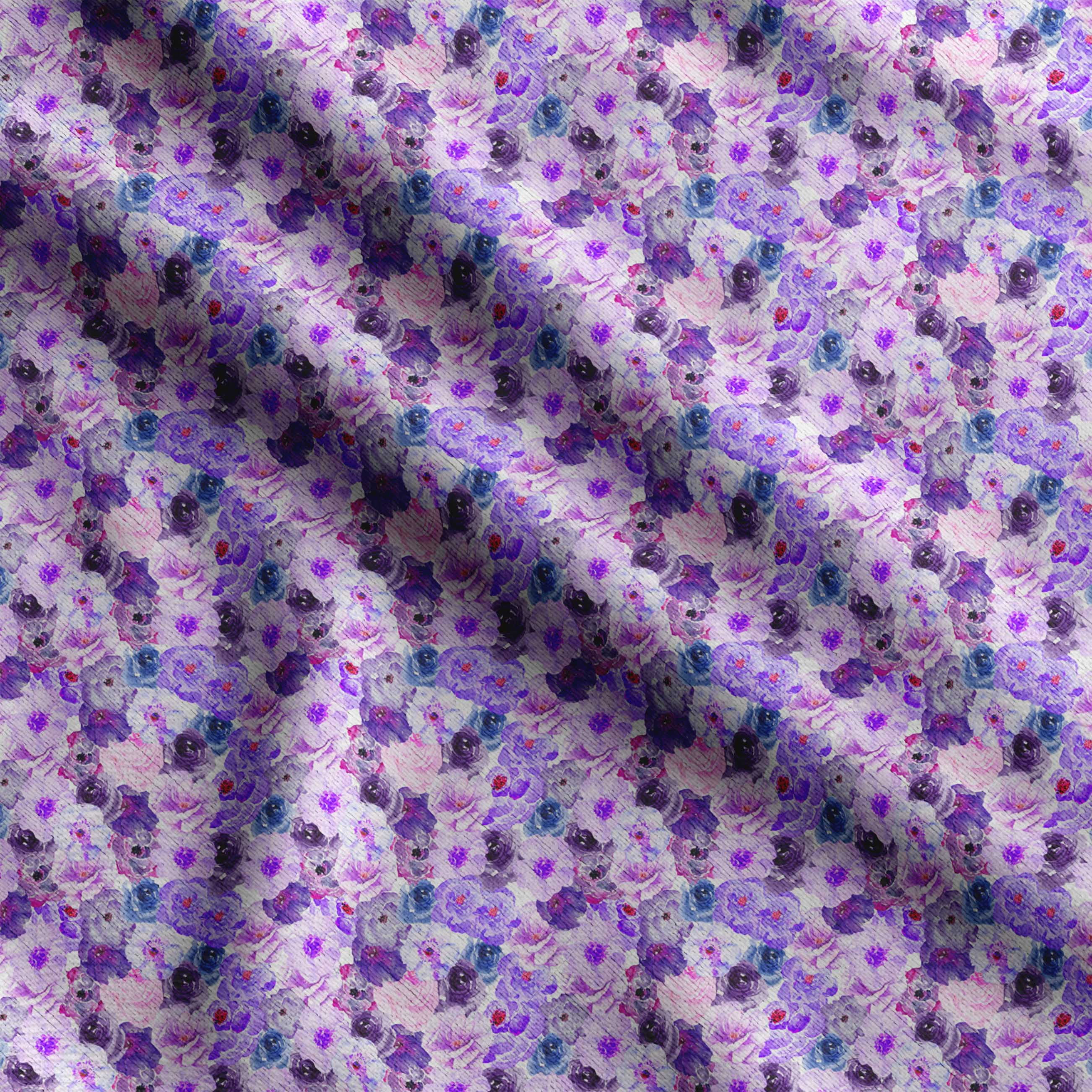 Soimoi Floral Print,Cotton Cambric, Quilting Fabric Sold by The Yard 42 ...