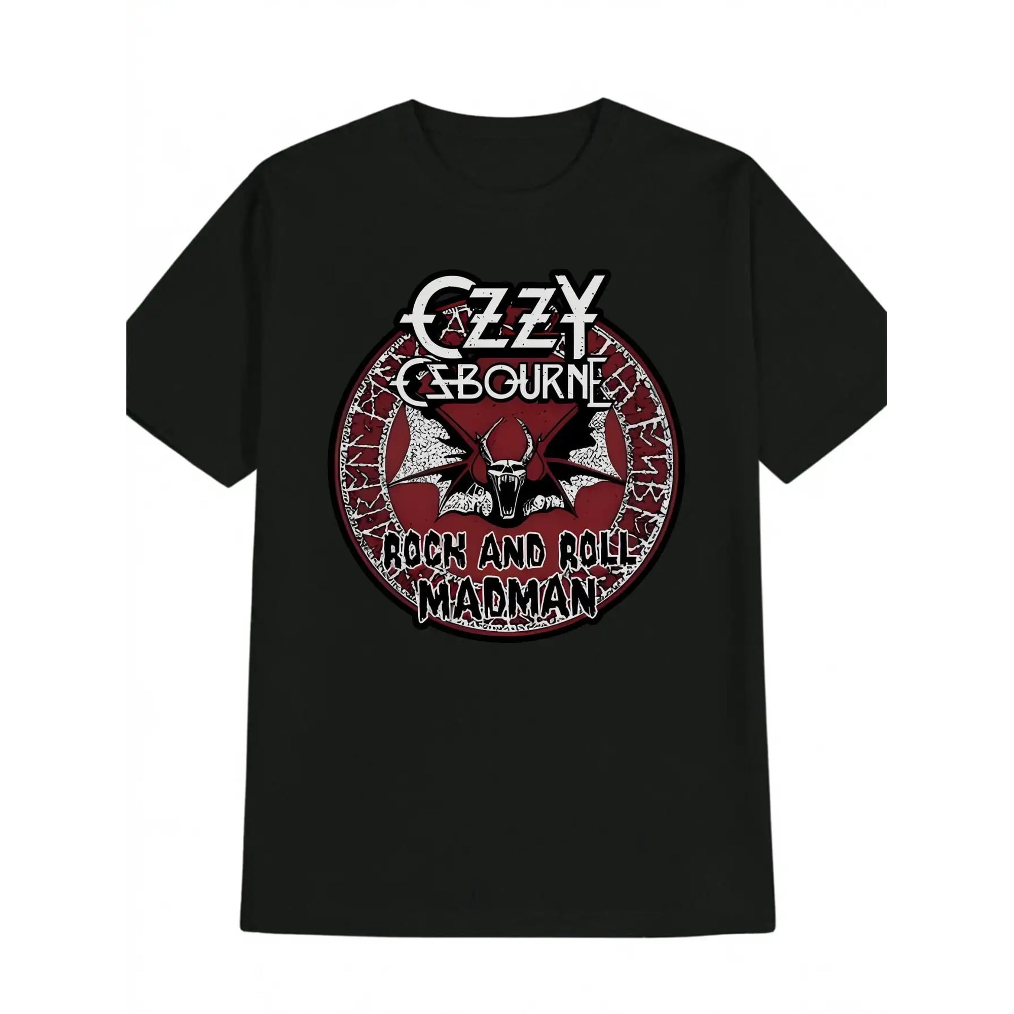 Click here for Yingd Mens Ozzy Osbourne Graphic T Shirt Black Ban... prices