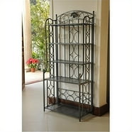 Acme Aldric Baker's Rack, Faux Marble & Antique - Walmart.com