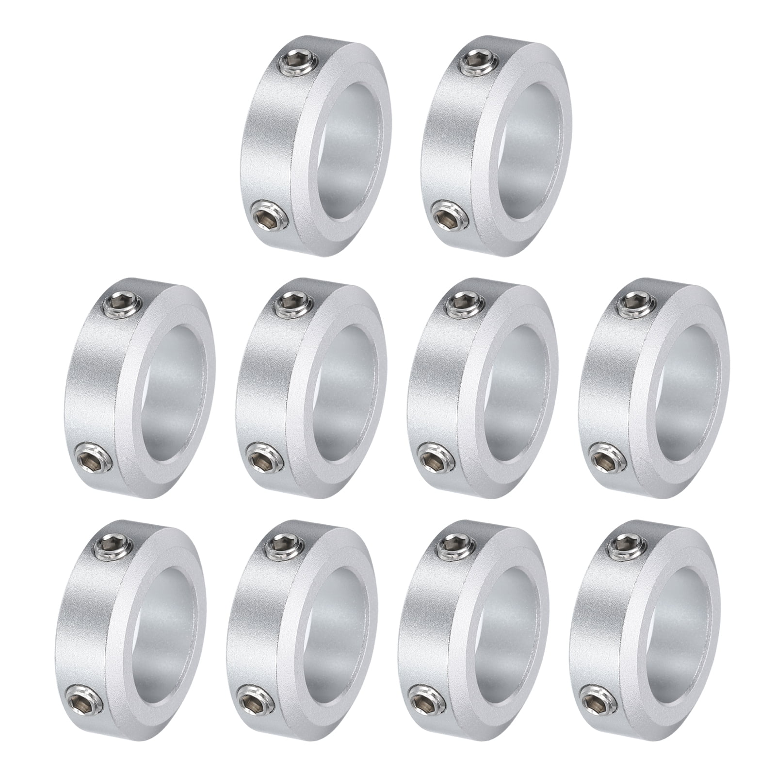 Click here for Uxcell 10 Packs Set Screw Collars 20mm Bore  Alumi... prices