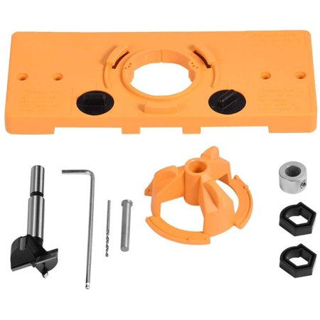 Hinge Drill Guide, Hinge Jig Drill Guide Hinge Boring Guide Woodworking ...