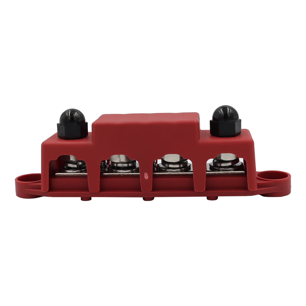 3/8" 4 Stud Power Distribution Block for Bus Truck Boat RV - Walmart.com