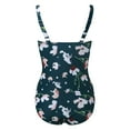 Bobogojp Womens Plus Size Ruched One Piece Swimsuits Tummy Control