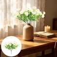 MMJ Artificial Flowers Trumpet Vine Bouquet Faux Outdoor Plants for ...
