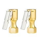 AstroAI Air Chuck, Yellow, Heavy Duty Closed Flow, Straight Pressure ...