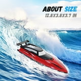 TOPFOX RC Boat, Remote Control Boat for Adults and Kids, 12KMH with 2 ...