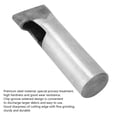 BIMZUC 4mm DIY Leather Craft Hole Punch Tool, High Carbon Steel Oval ...