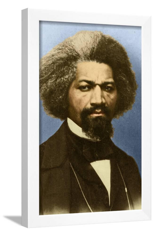 Frederick Douglass, American Abolitionist, Framed Art Print Wall Art by ...