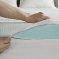 Comfort Classics 3" Memory Foam Mattress Topper - Moisture Management ...