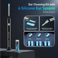 Detects Motiond Ear Wax Remover with Camera, 1080P Otoscope, 6 LED ...