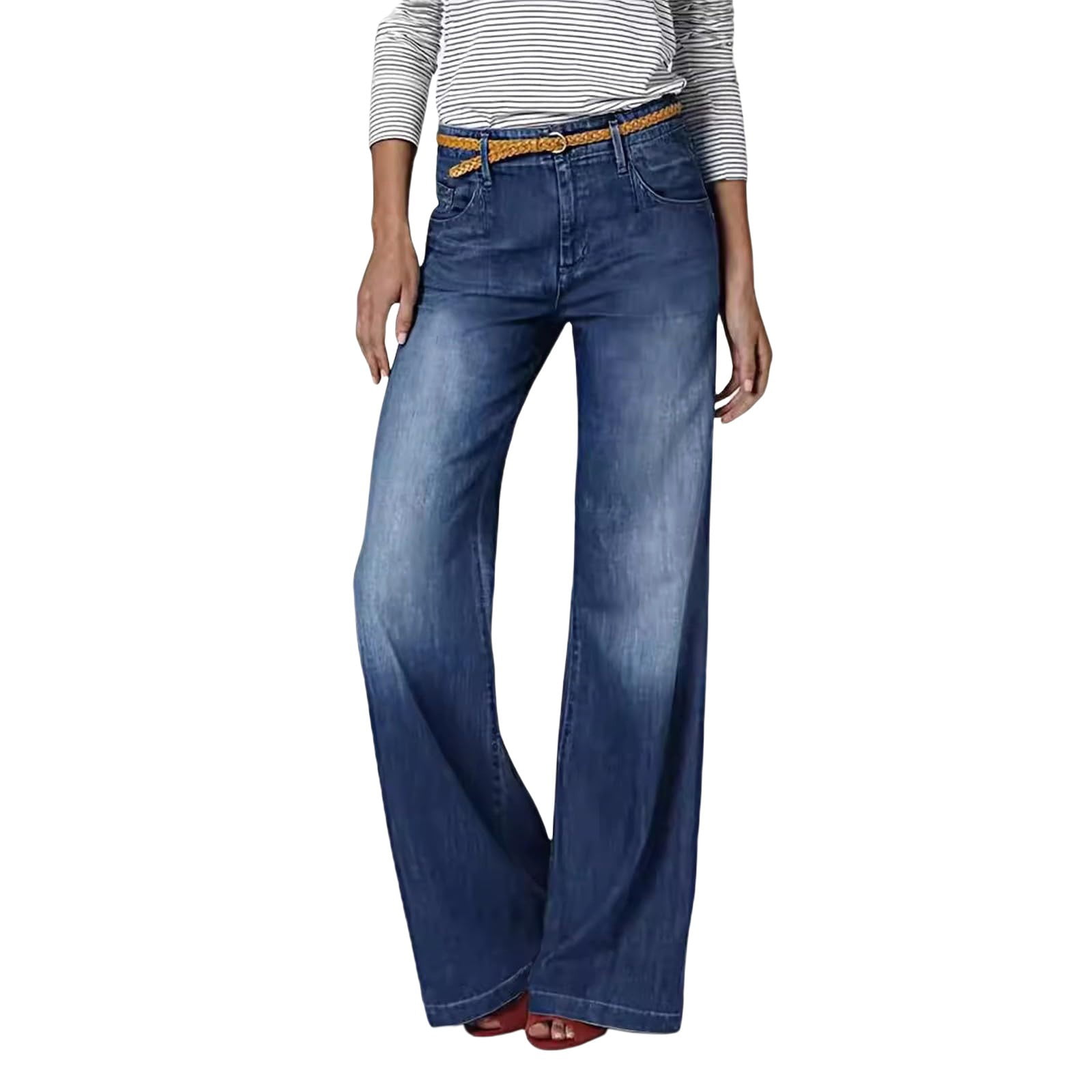 Click here for Manxivoo Y2k Inspired Stretch Denim Pants For Wome... prices