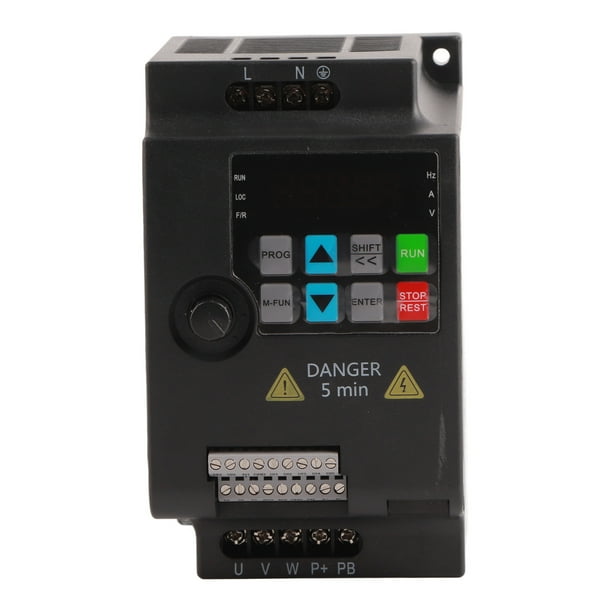 Mini VFD Convertidor de Frecuencia Inversor Monofásico 220V a Trifásico 220V (2.2kW) | Bodega ...