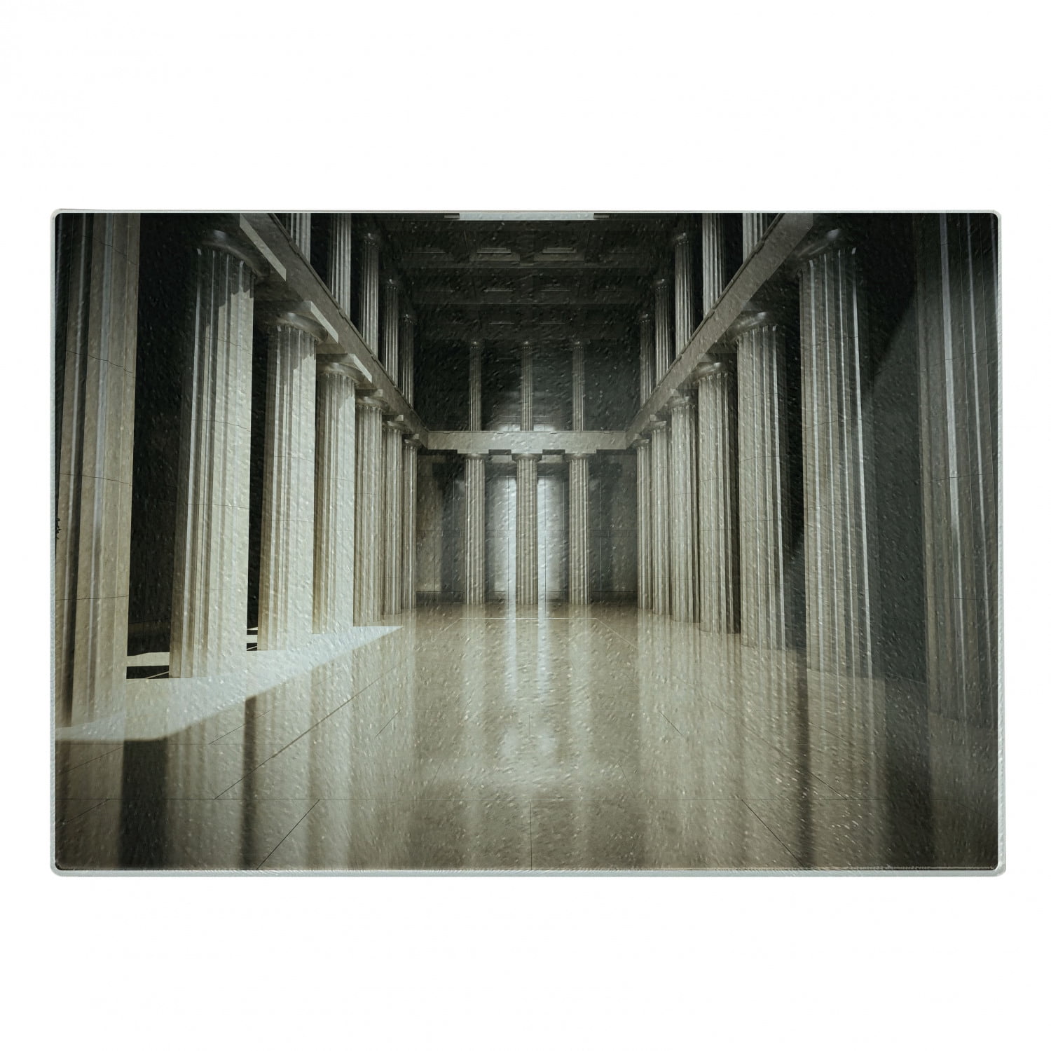 Pillar Cutting Board, 3D Model Style Column Interior in Empty Room ...