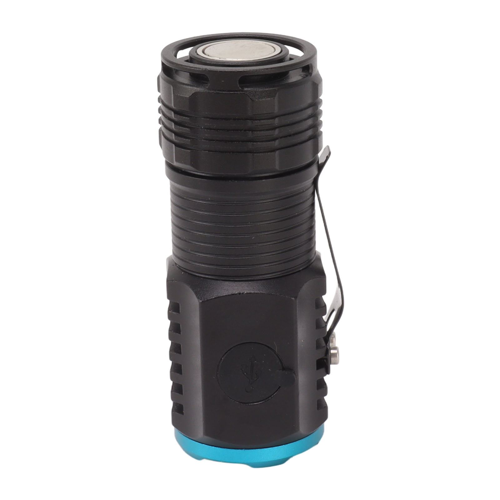 Small LED Flash Light, Long Range Aluminum Alloy Compact 6 Modes Mini ...
