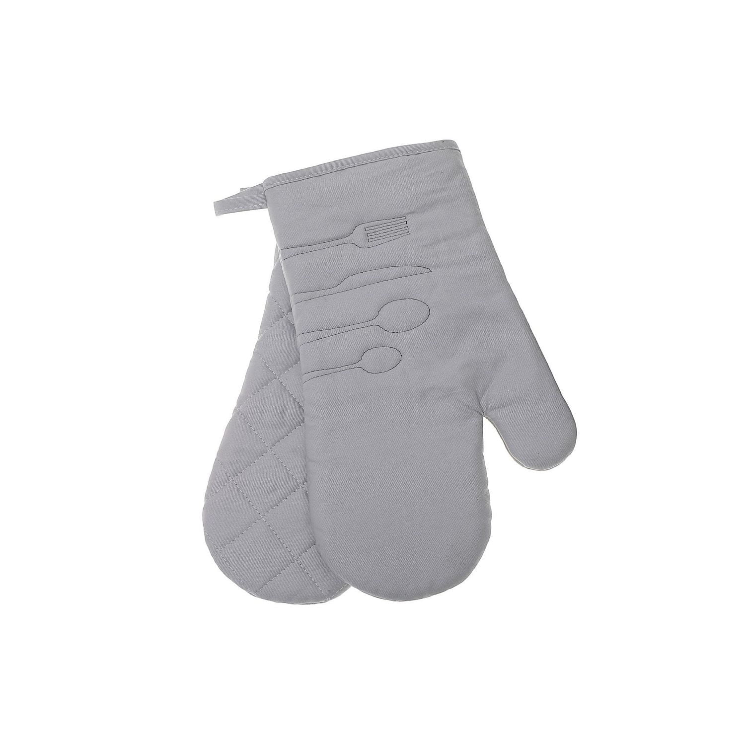 Click here for Ih Casadécor 2 Pc Utensil Front Stitched Oven Mitt... prices