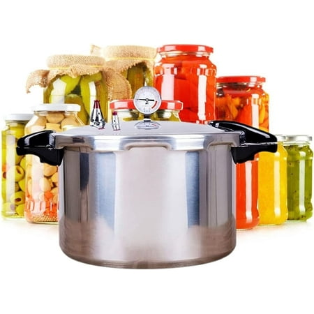 25 qt quart Large pressure canners for canning Luxury aluminum ...