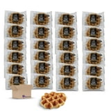 Carlotta's Authentic Belgian Pearl Sugar Waffles, Individually Wrapped ...