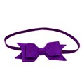 Bmisegm Baby Girl Headbands Toddler Adorable Solid Color Bowknot ...