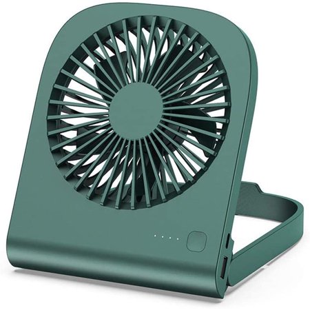 Mobile power fan retractable folding fan with wireless charging usb ...