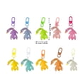 5Pcs Glowing Roasted Keychain Holder Glowing Keyring for Holder Bag ...