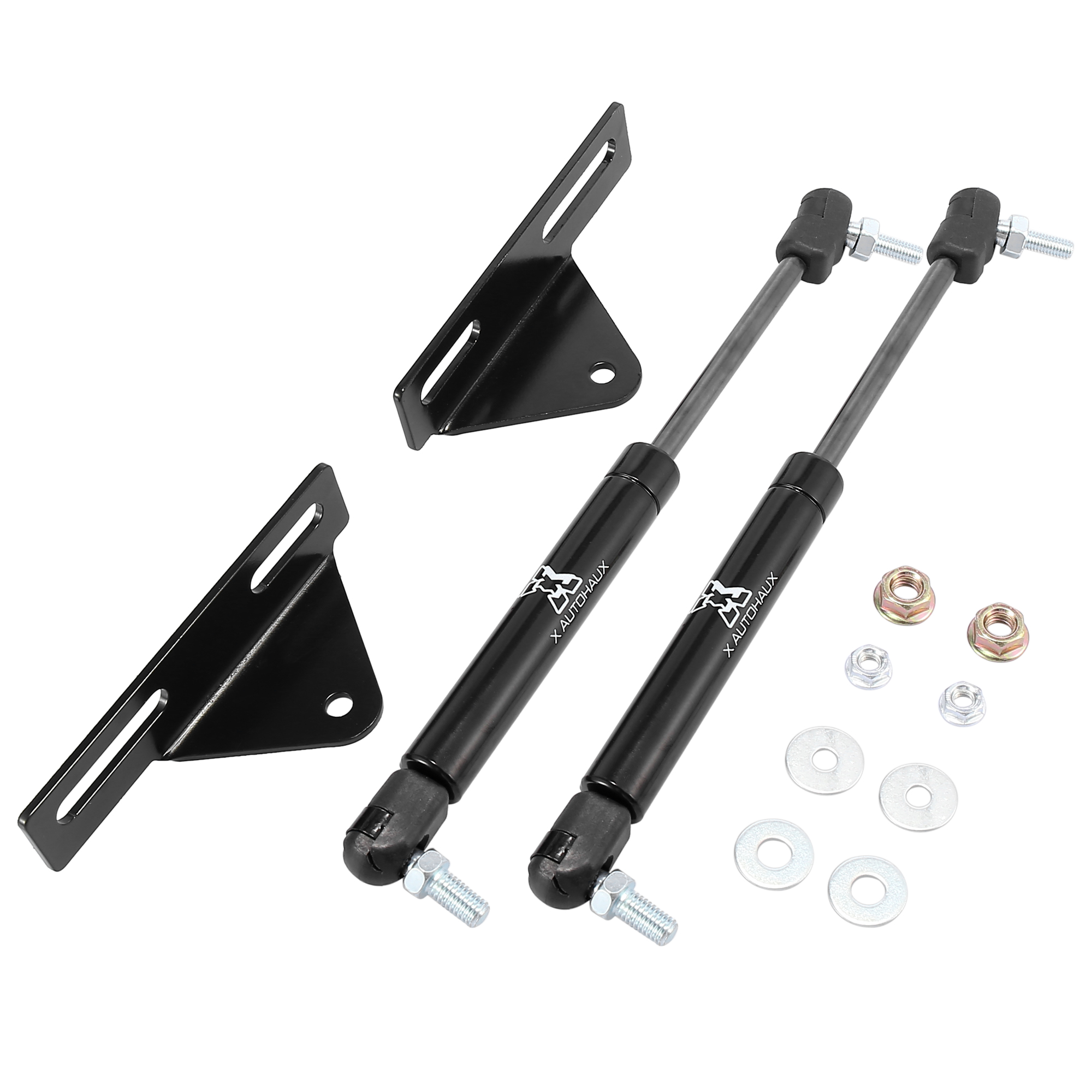 Pair Front Hood Gas Struts Springs Shocks Black for Suzuki Jimny JB64W ...