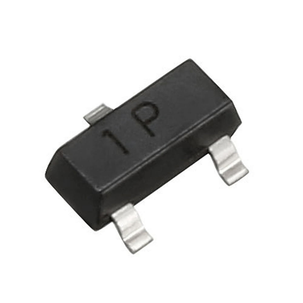 50pcs MMBT2222-1P Transistor NPN 40V 600mA 300mW Surface Mount SOT-23 ...