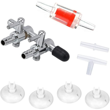 Sepeda 2-3 Way Cross Aquarium Gang Valve Air Flow Control Lever Valve ...