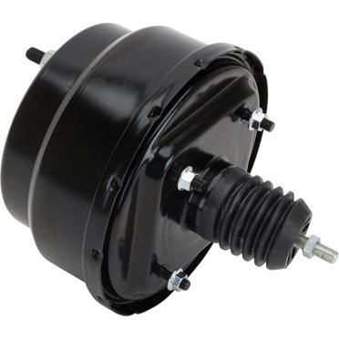 7-Inch Brake Booster Master Cylinder Combo, 1" Bore, Zinc-Plated Steel ...