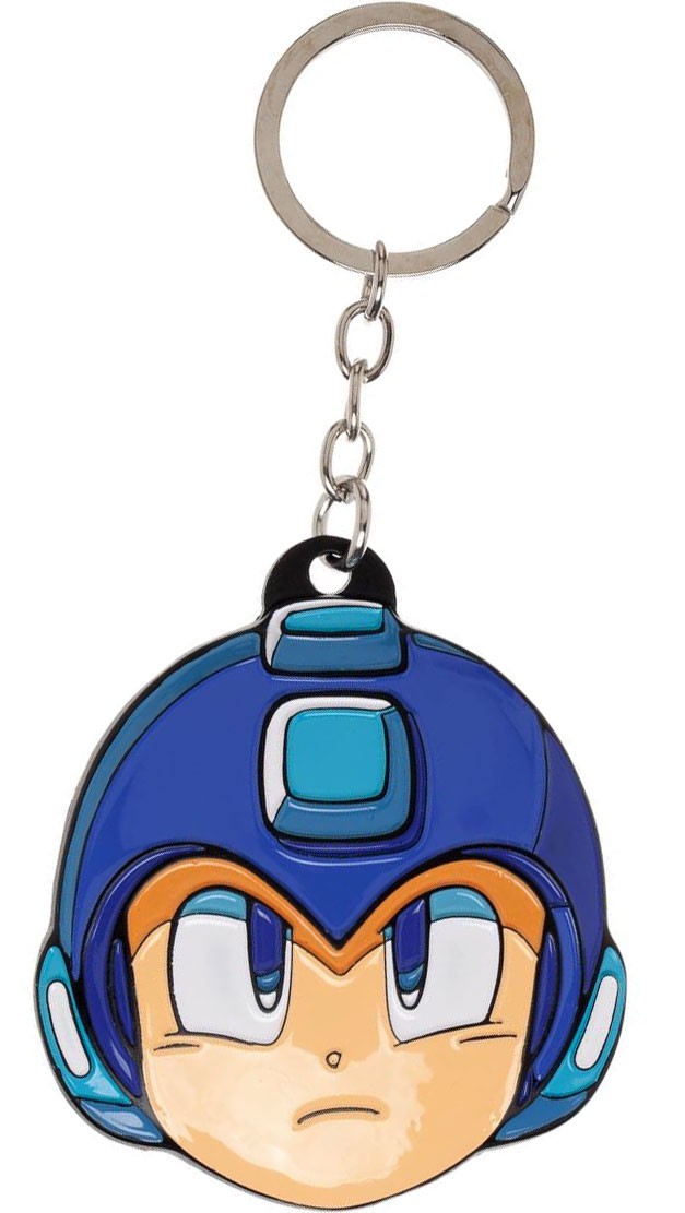 Kleding en accessoires CAPCOM MEGA MAN BIG FACE CARTOON ENAMEL METAL ...