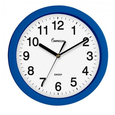 Advance Wall Clock, Silver - Walmart.com