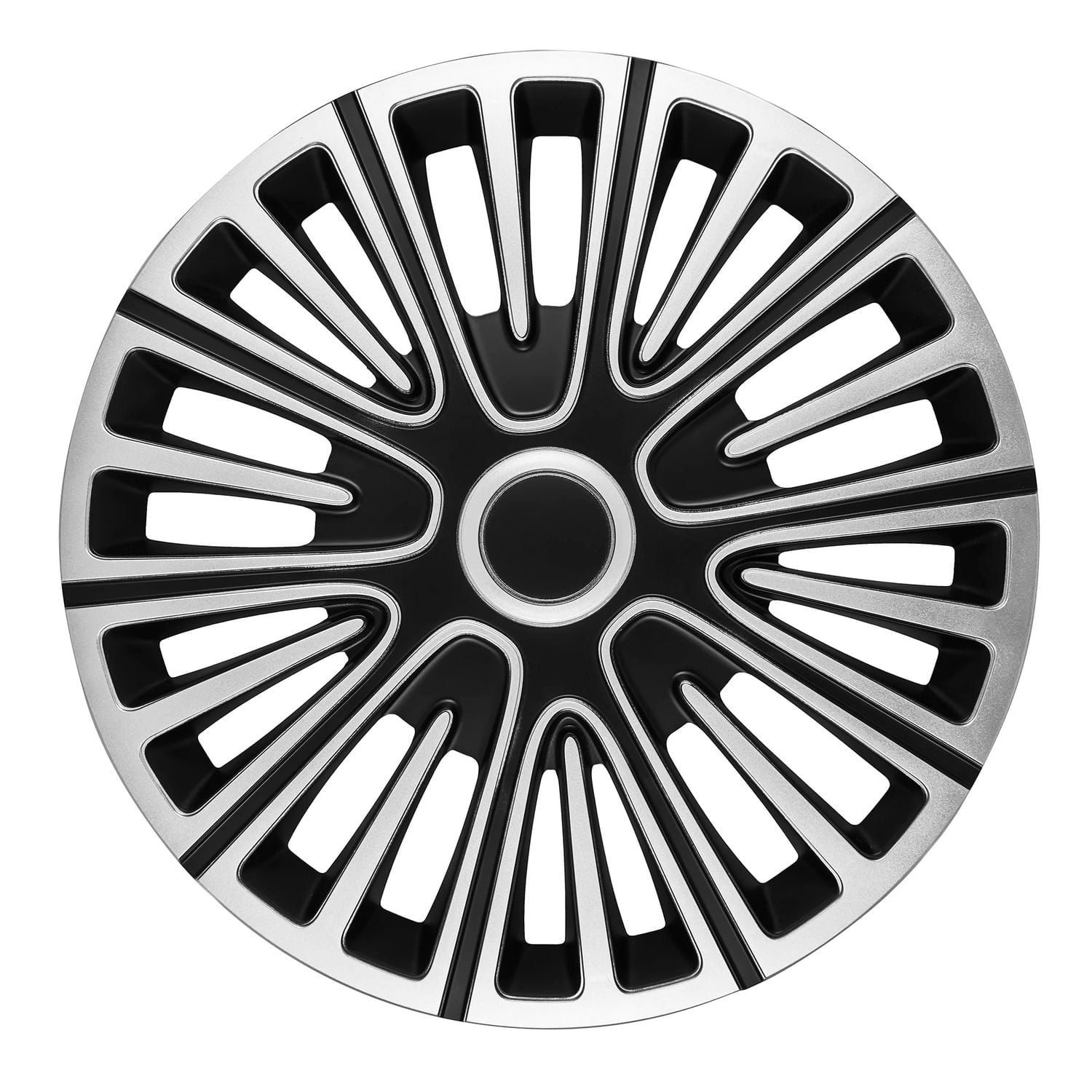 Click here for Alpena 16 Motion Wheel Covers  Silver & Black  Set... prices