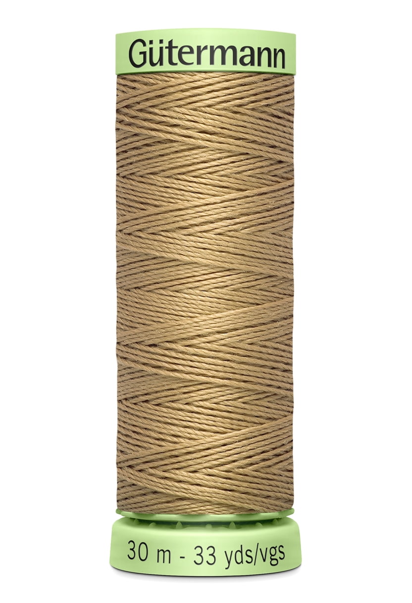 Gutermann 33 Yd Top Stitch Heavy-Duty Thread-Wheat - Walmart.com ...