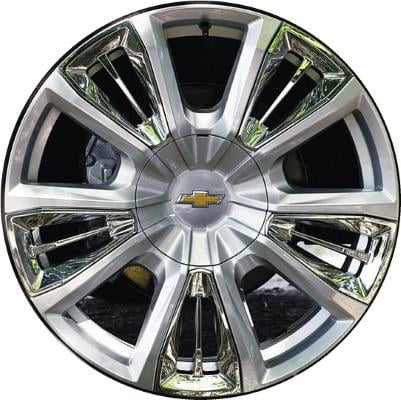22 Inch Aluminum OEM Take off Wheel Rim For 2021-2021 Chevrolet Tahoe 6 ...