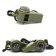 TIKA 7-in-1 Survival Whistle Kit - Outdoor Gear with Compass, LED Light ...