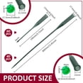 100Pcs 2 Styles Plastic Extendable Stem Water Tubes with Caps for ...