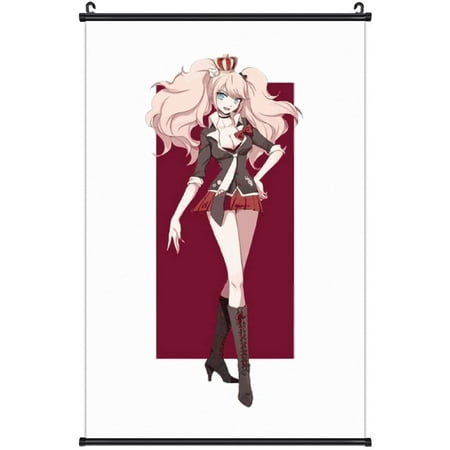 Dan-ganronpa Trigger Happy Havoc Jun-ko Enoshima Poster Hanger Fabric ...
