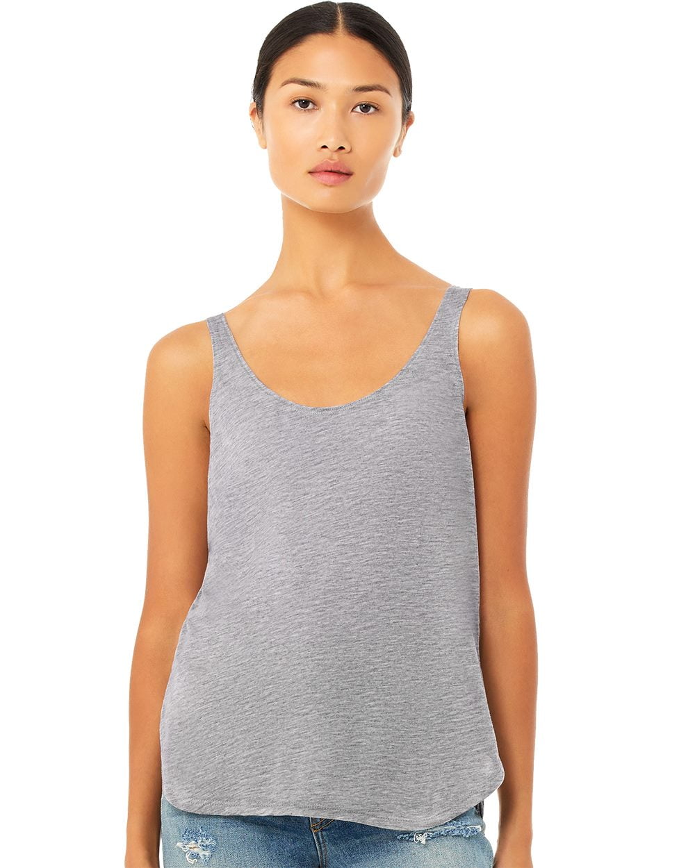 Bella + Canvas - Women's Flowy Side Slit Tank - Walmart.com