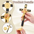 Alloy Crucifix Statue Display Decorations for Home Office Desktop ...