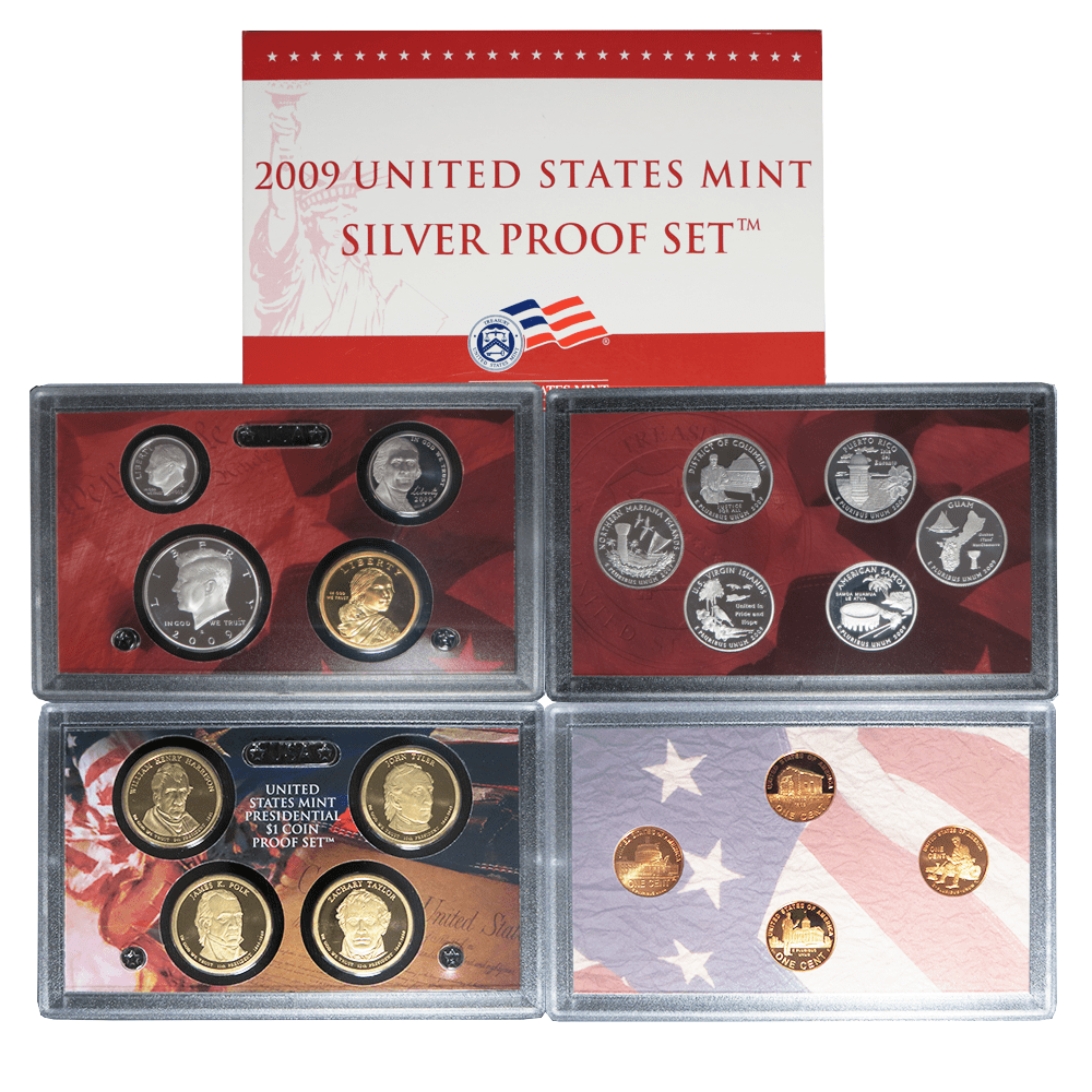 2009-S U.S. Silver Proof Set - Walmart.com