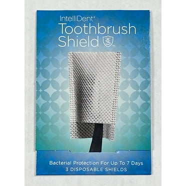 IntelliDent Toothbrush Shield, Antimicrobial Protection, 10 ct Portable ...