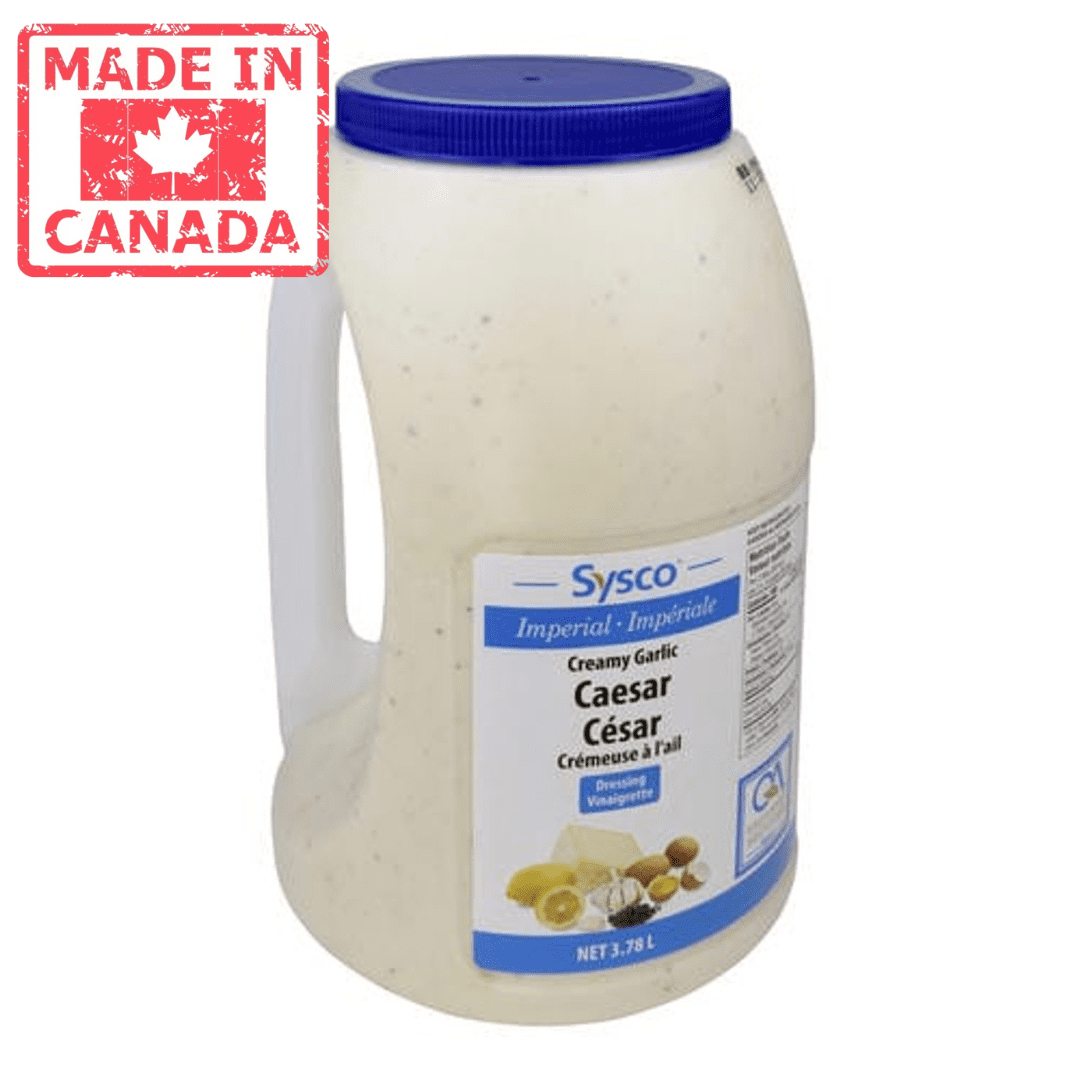 Sysco Imperial Dressing Caesar Creamy Garlic 3.78L/7.98Lbs Canadian ...